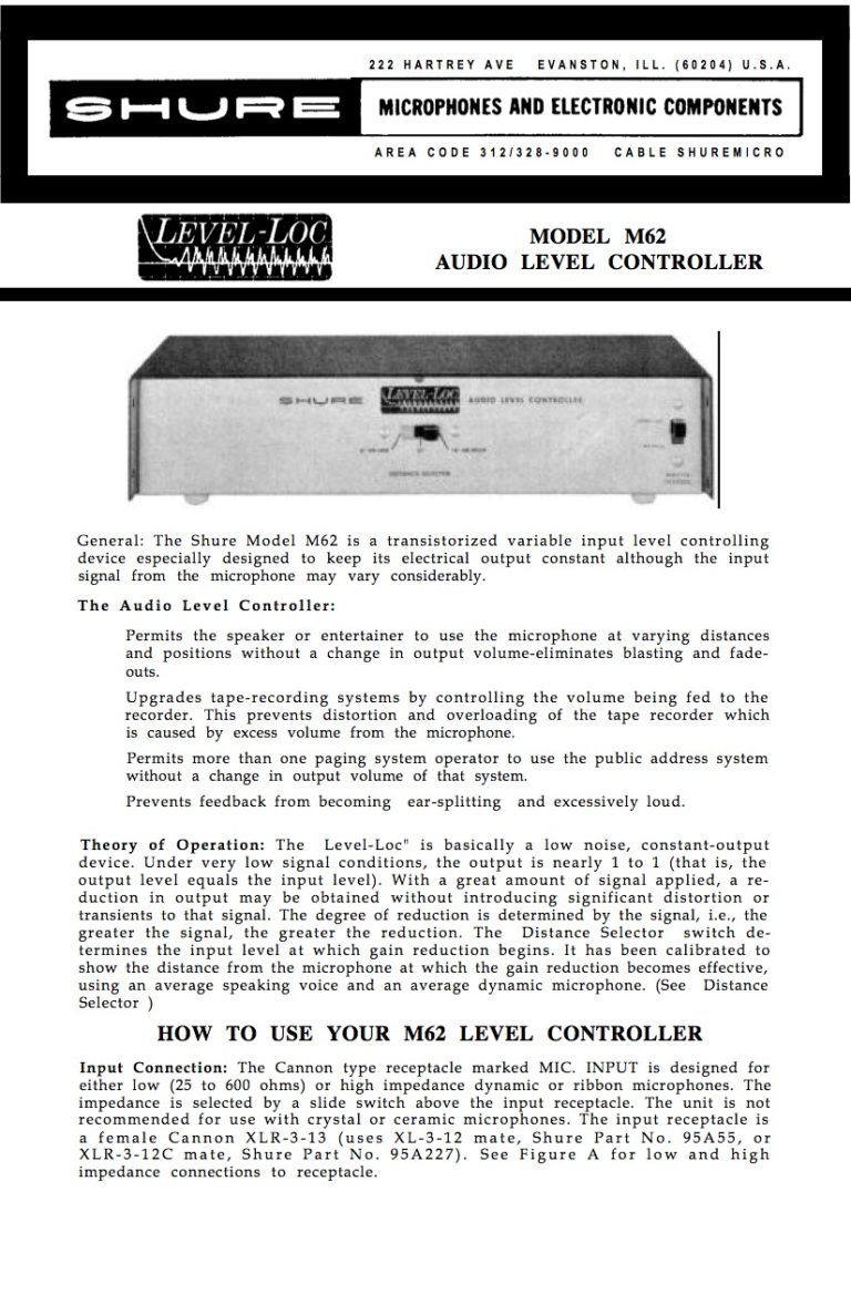 Shure-Level-Loc-Handbuch – Götz Müller-Dürholt